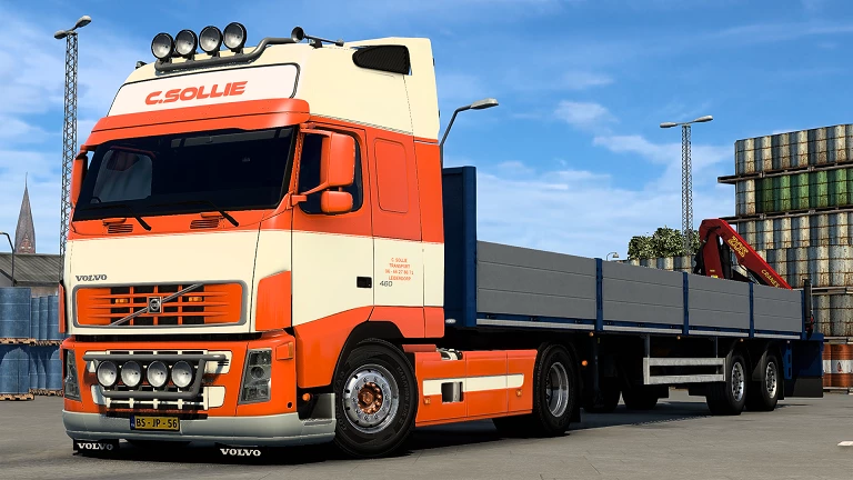 Volvo FH12 C. Sollie Skin 1.0 - ETS 2